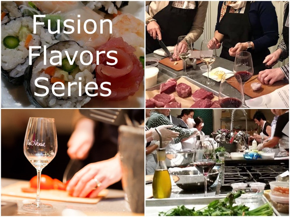 Fusion Flavors Night Out Series: Asian Fusion Cuisine – Vino Venue