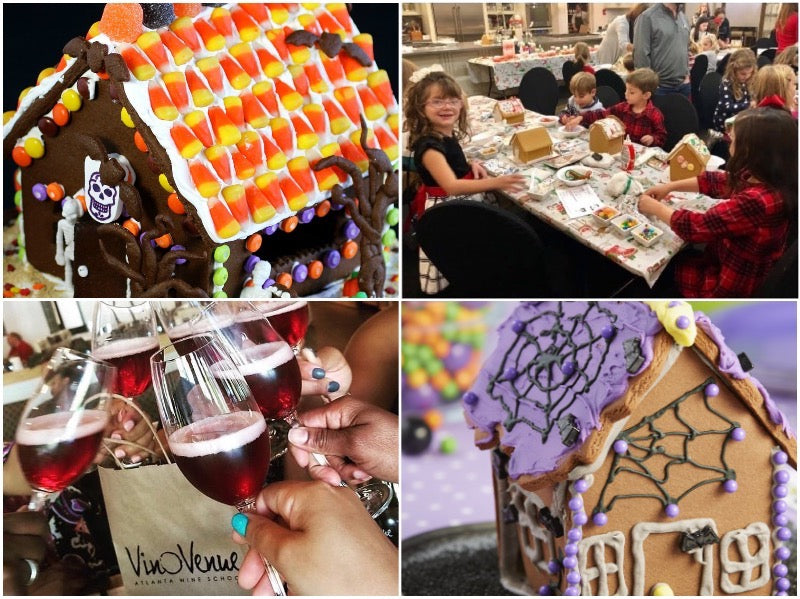 Haunted Gingerbread House Decorating Party for All Ages! – Vino Venue